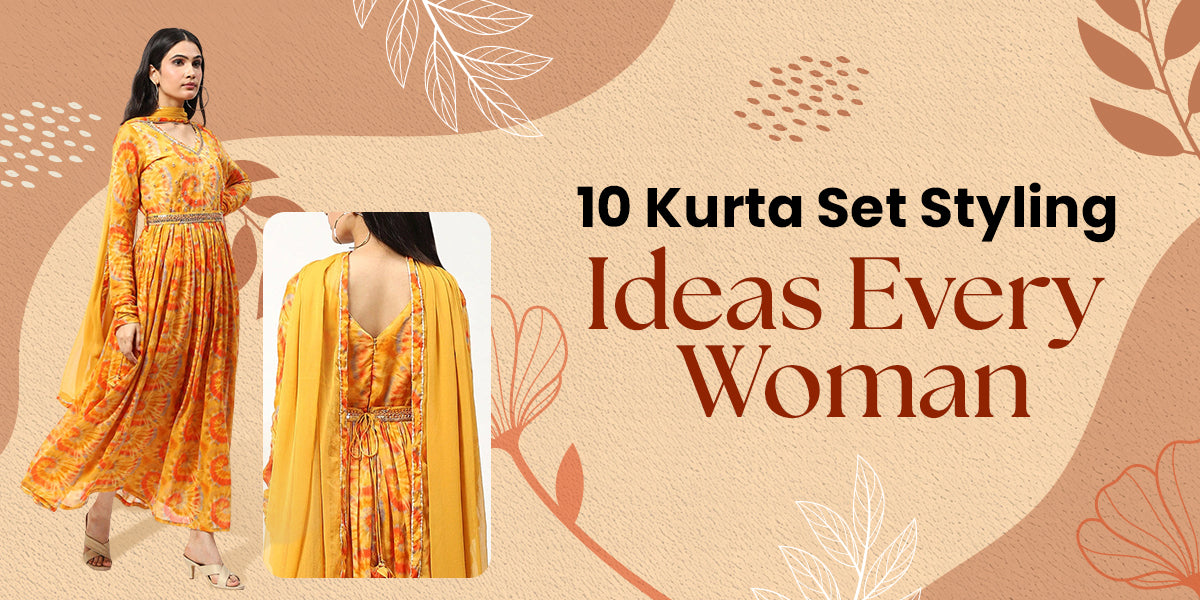 10 Kurta Set Styling Ideas to Elevate Your Festive Look | now & her